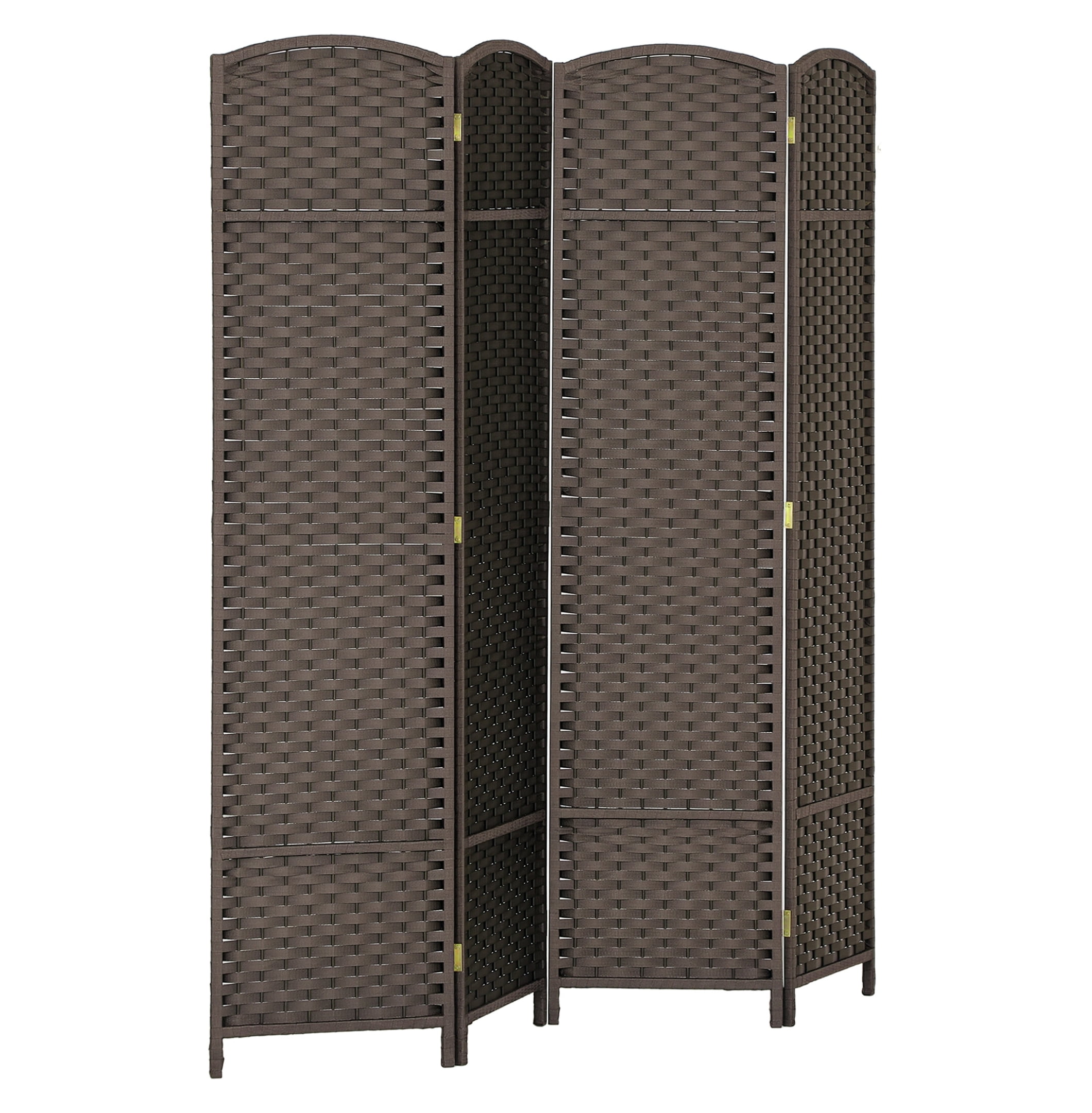 Room Divider 4 Panel 5.6ft Tall, Freestanding Privacy Screen for Home ...