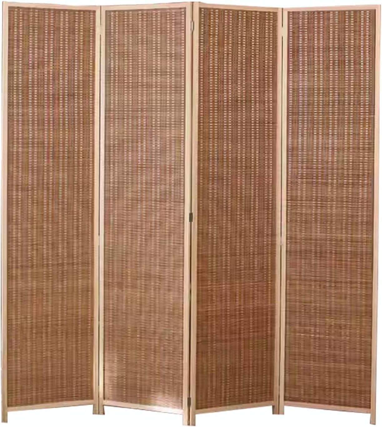 Room Divider 4 Panel 67x79 inch Privacy Divider Indoor Portable ...