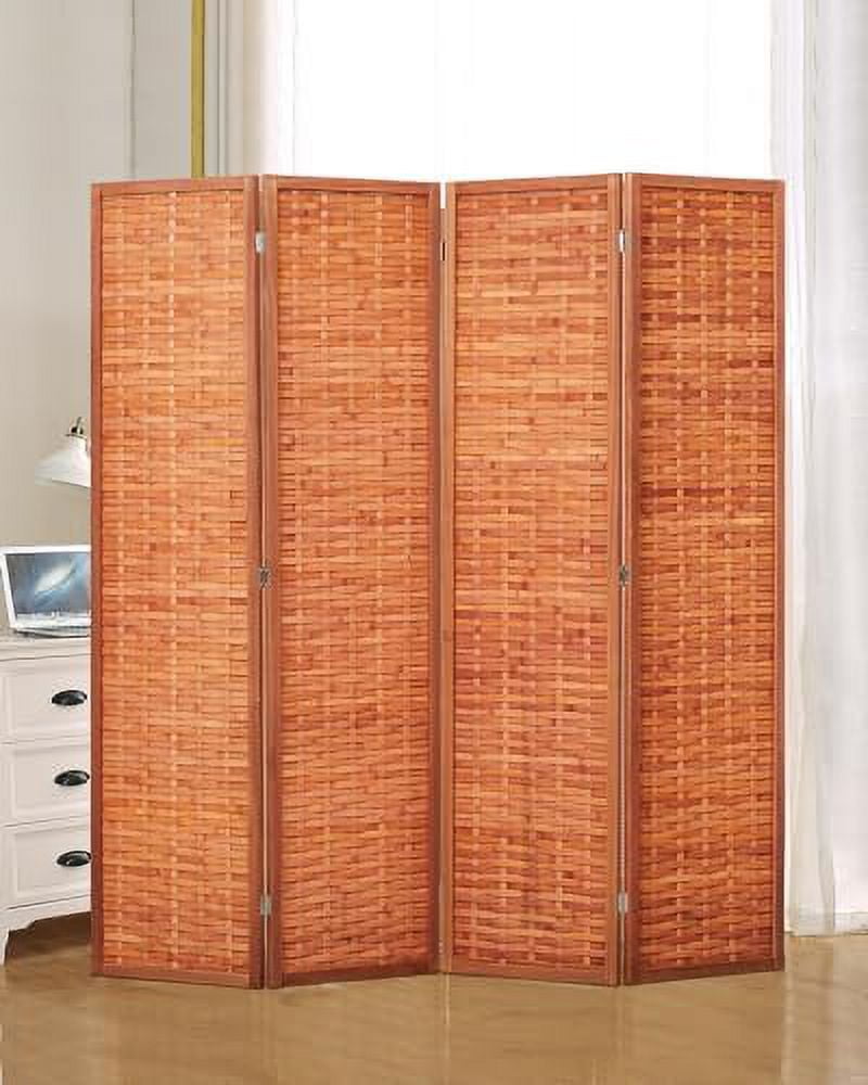 Room Divider 4 Panel Folding Privacy Screen Room Divider Screen - 6 ft ...