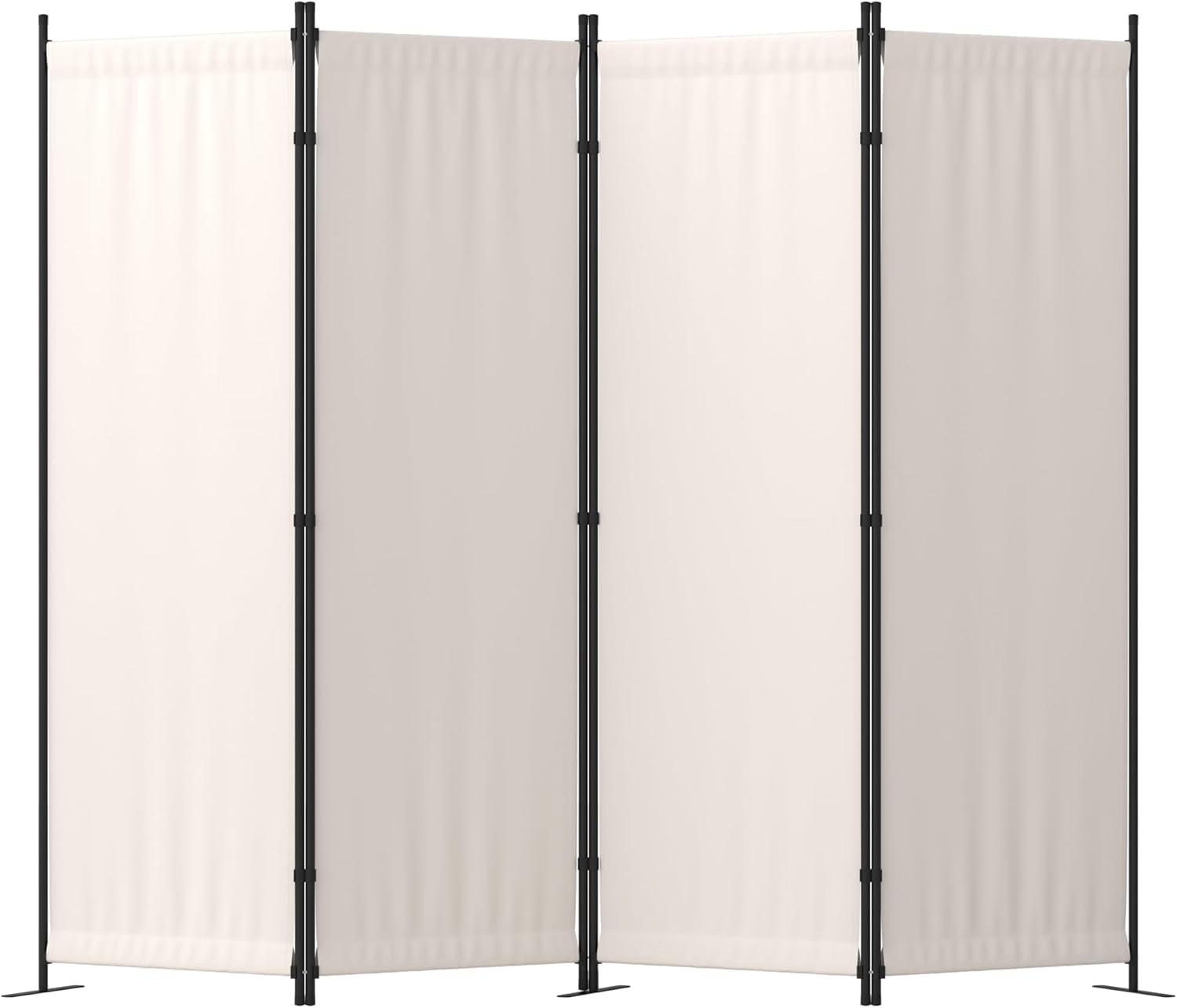 Room Divider, 4 Panel Folding Privacy Screen, 88” Portable Separating ...