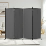 6 ft. Tall Plain Brown Cardboard Privacy Screen Room Divider - 6 Panel ...