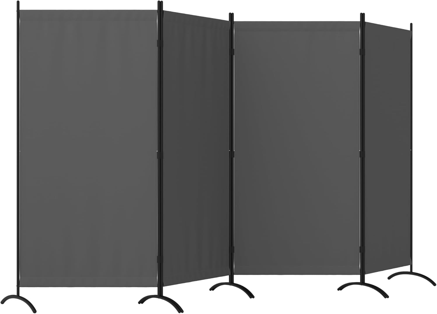 Room Divider, 4 Panel Privacy Screens, 88” Portable Room Dividers with ...