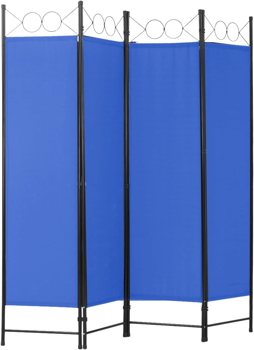 Room Divider,4 Panels Folding Privacy Screen Portable Wall Divider ...