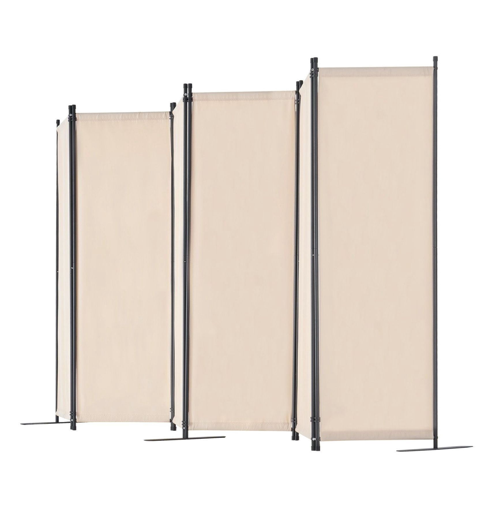 Room Divider 6 Panel, Folding Privacy Screen Partition for Home Office ...