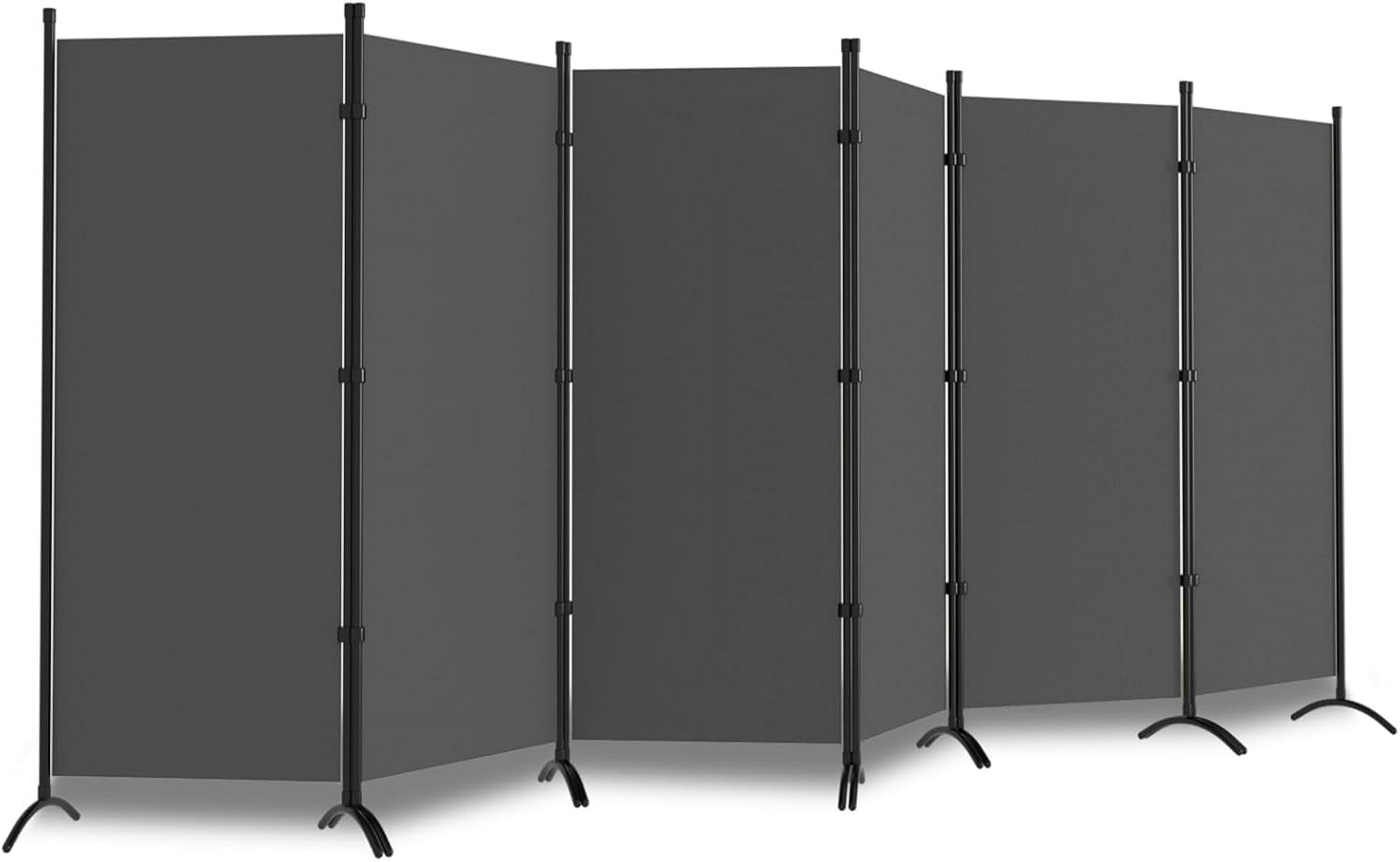 Room Divider, 6 Panel Room Dividers and Folding Privacy Screens, 6FT ...