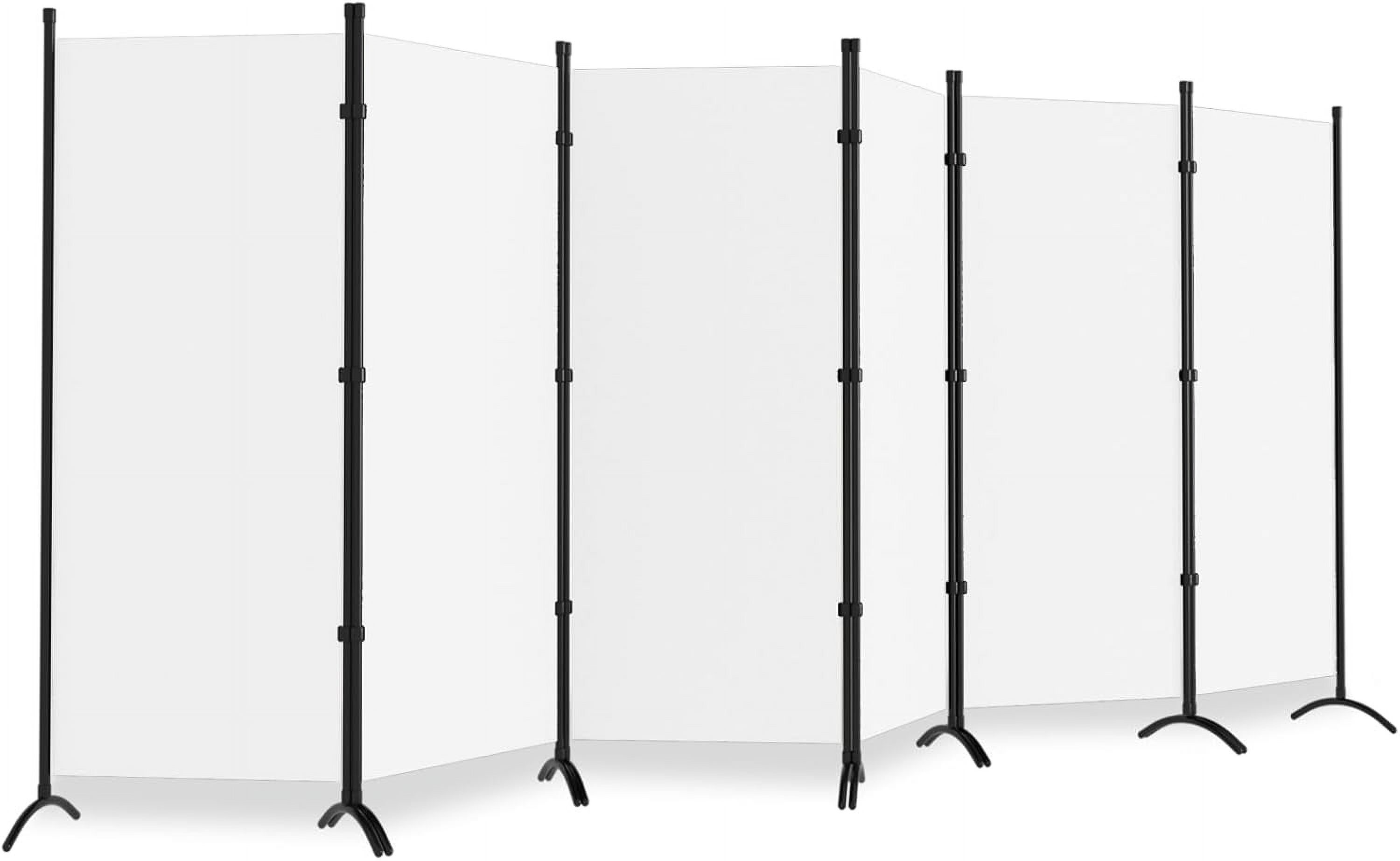 Room Divider, 6 Panel Room Dividers and Folding Privacy Screens, 6FT ...