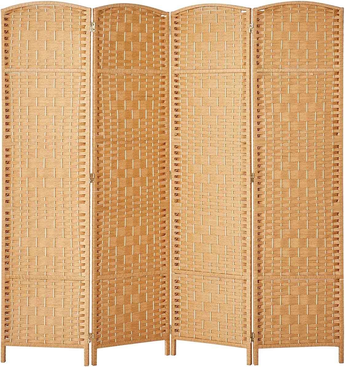Room Divider, 6 ft Tall Room Dividers and Folding Privacy Screens, 16in ...