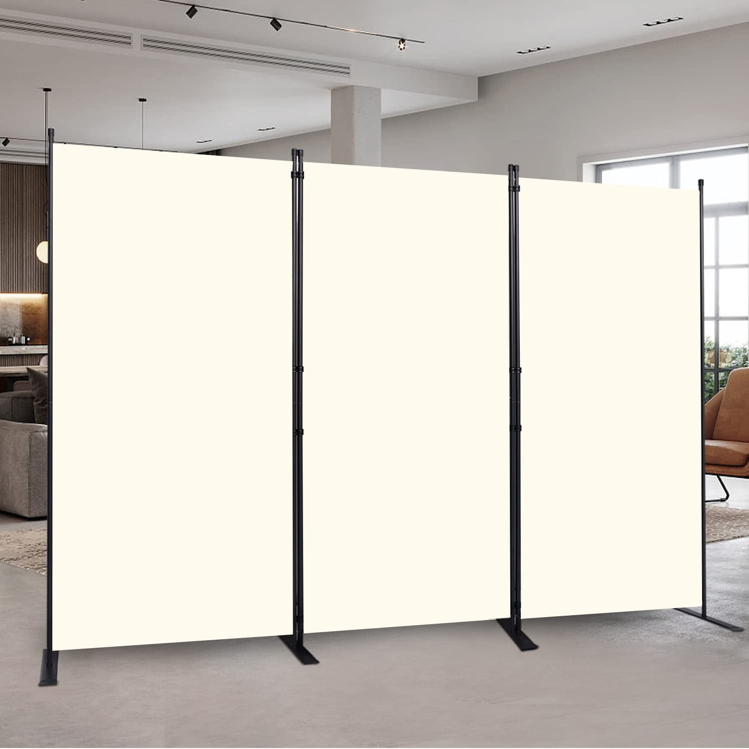 Room Divider 6FT Portable Room Dividers and Folding Privacy Screens ...