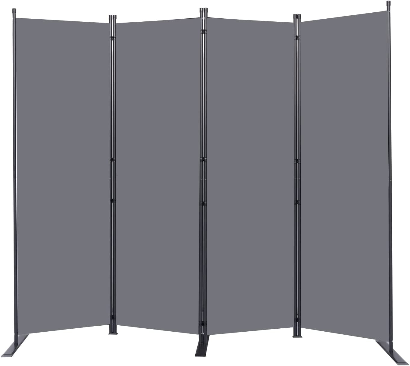 Room Divider 6FT Portable Room Dividers and Folding Privacy Screens, 88 ...