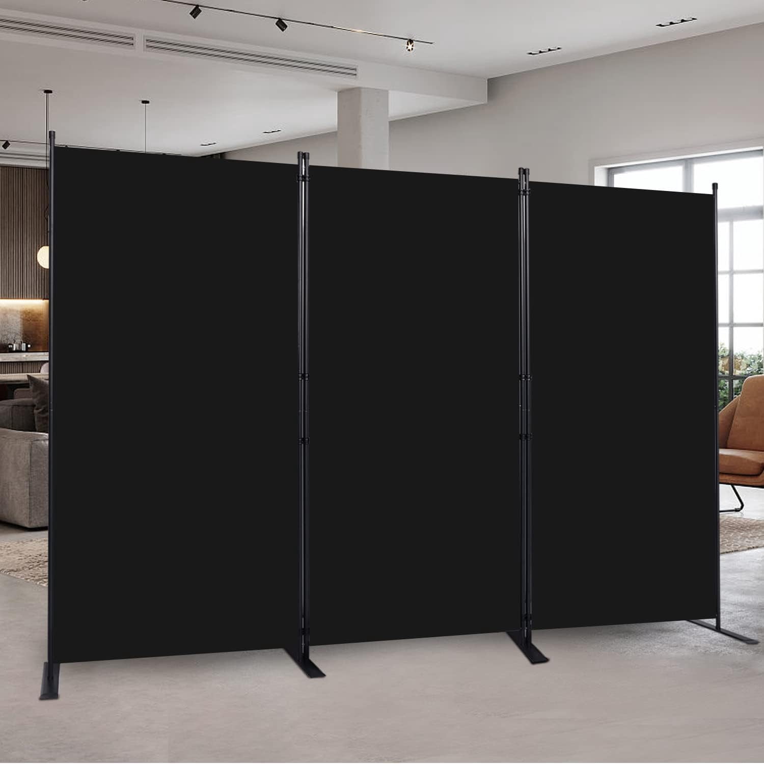 Room Divider 6FT Portable Room Dividers and Folding Privacy Screens, 88 ...