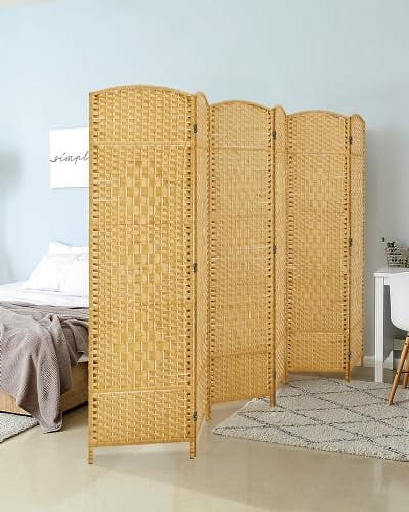 Room Divider 6ft. Tall Extra Wide Extra Wide Privacy Screen, Folding ...
