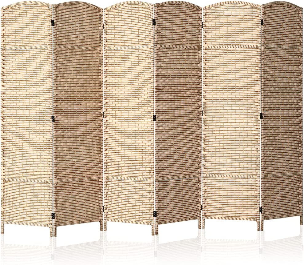 Room Divider 6ft. Tall Extra Wide Extra Wide Privacy Screen Folding ...