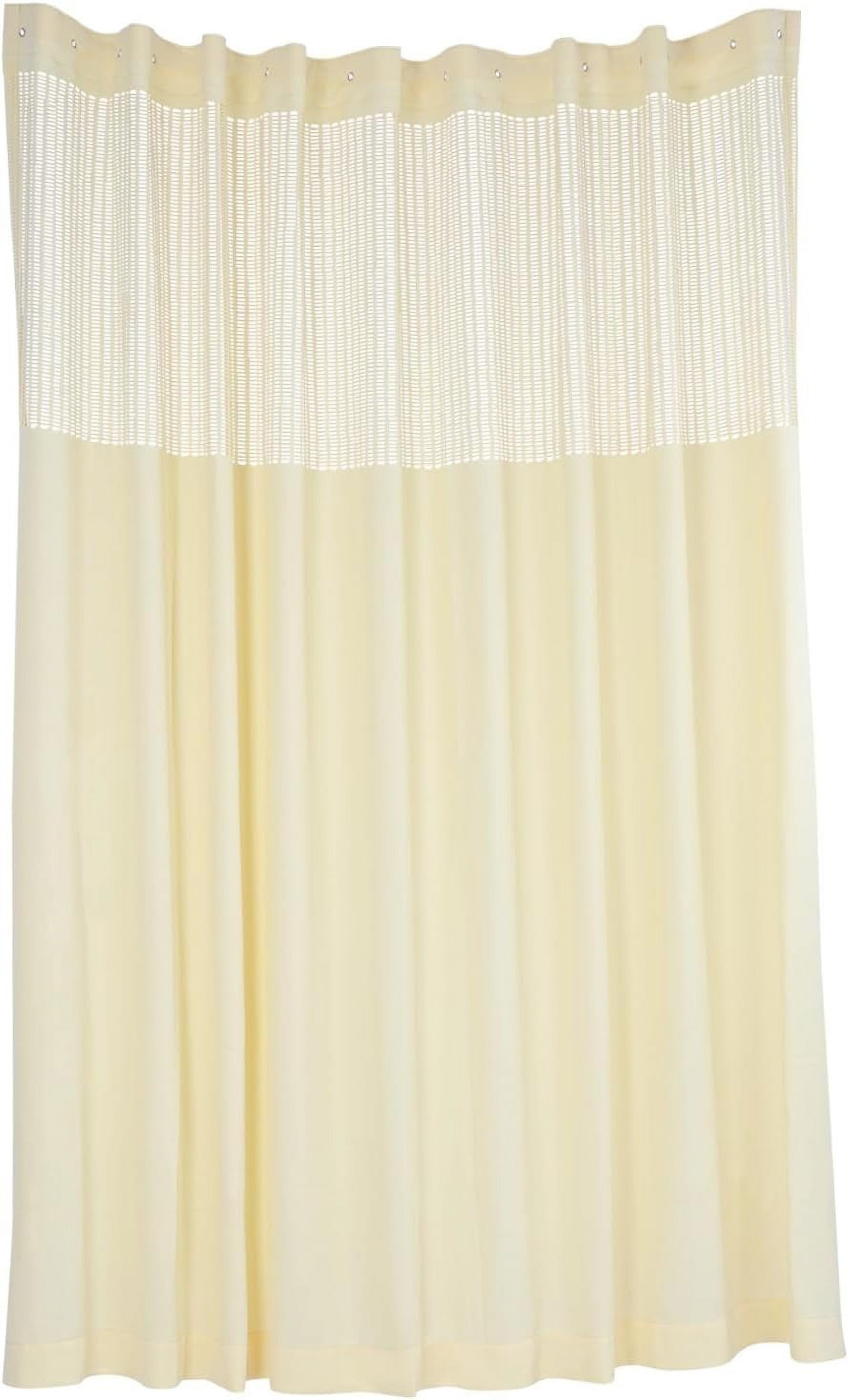 Room Divider Curtain for SPA, Privacy Cubicle Curtain with Mesh Top, 1 ...