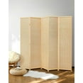 Room Divider Folding Privacy Screen 6 Panel Room Dividers 6 ft. Tall ...