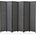 Room Divider Folding Privacy Screen 6 Panel Room Dividers 6 ft. Tall ...
