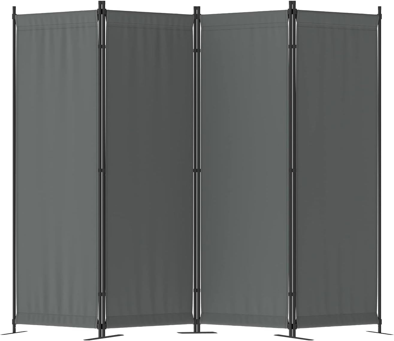 Room Divider, Folding Privacy Screens, 4 Panel Room Partitions, 88 ...