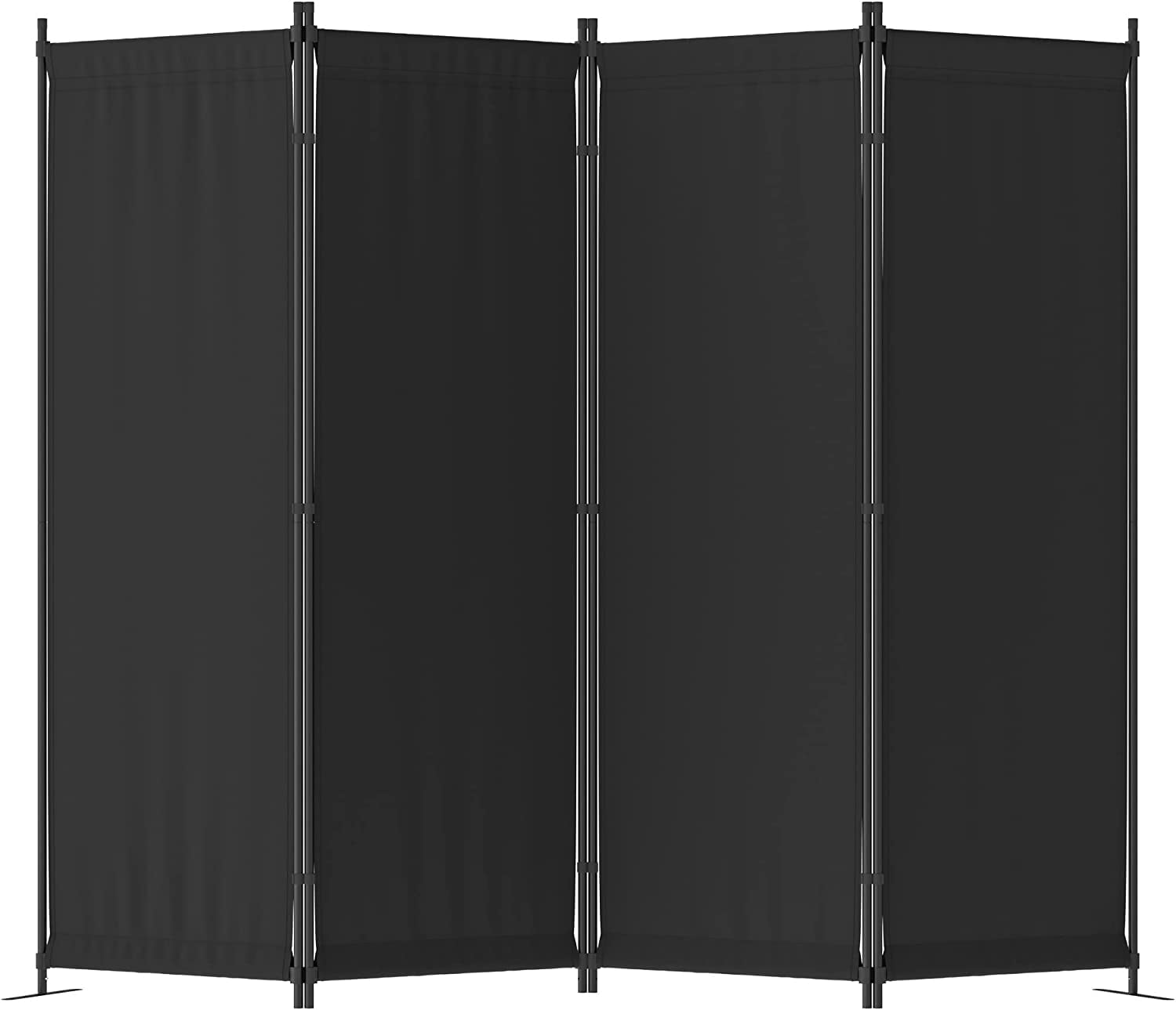 Room Divider, Folding Privacy Screens, 4 Panel Room Partitions, 88 ...