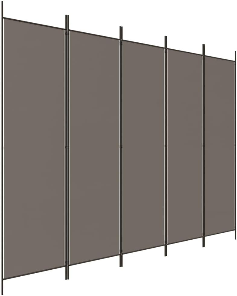Room Divider and Folding Privacy Screens 5 Panel Partitions Wall ...