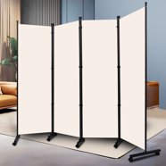 JOSTYLE Room Divider 6ft. Tall Extra Wide Extra Wide Privacy Screen ...