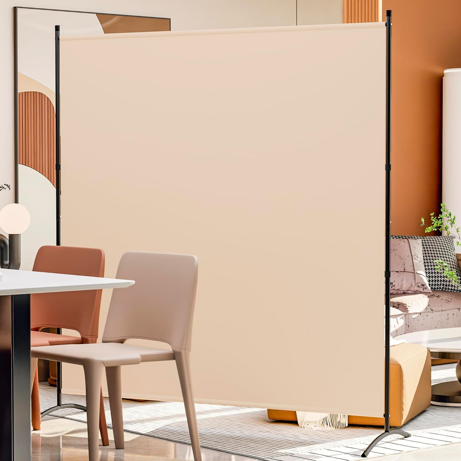 Room Divider Portable Wall Divider for Room Partition, Upgarded Design ...