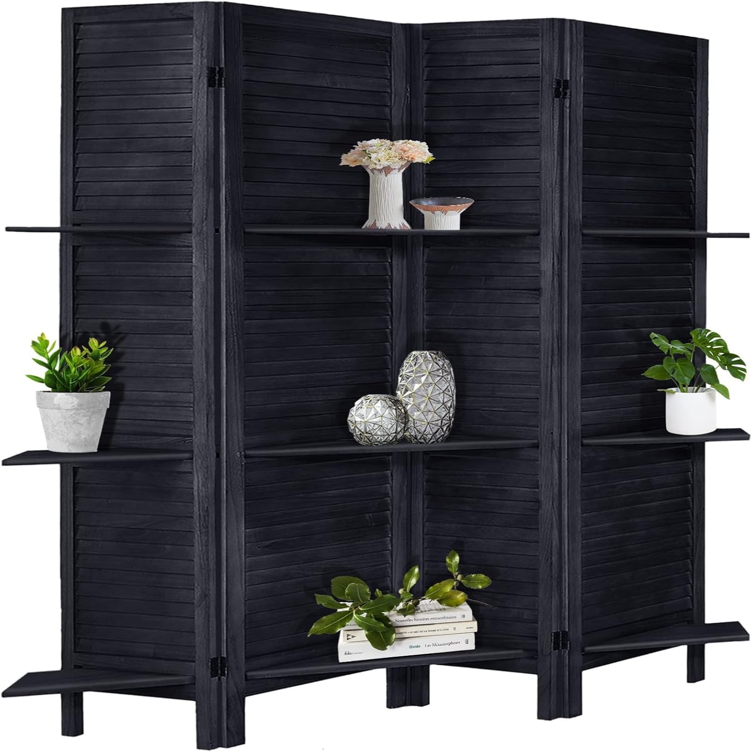 Room Divider Privacy Screen Room Dividers and Folding Privacy Screens ...