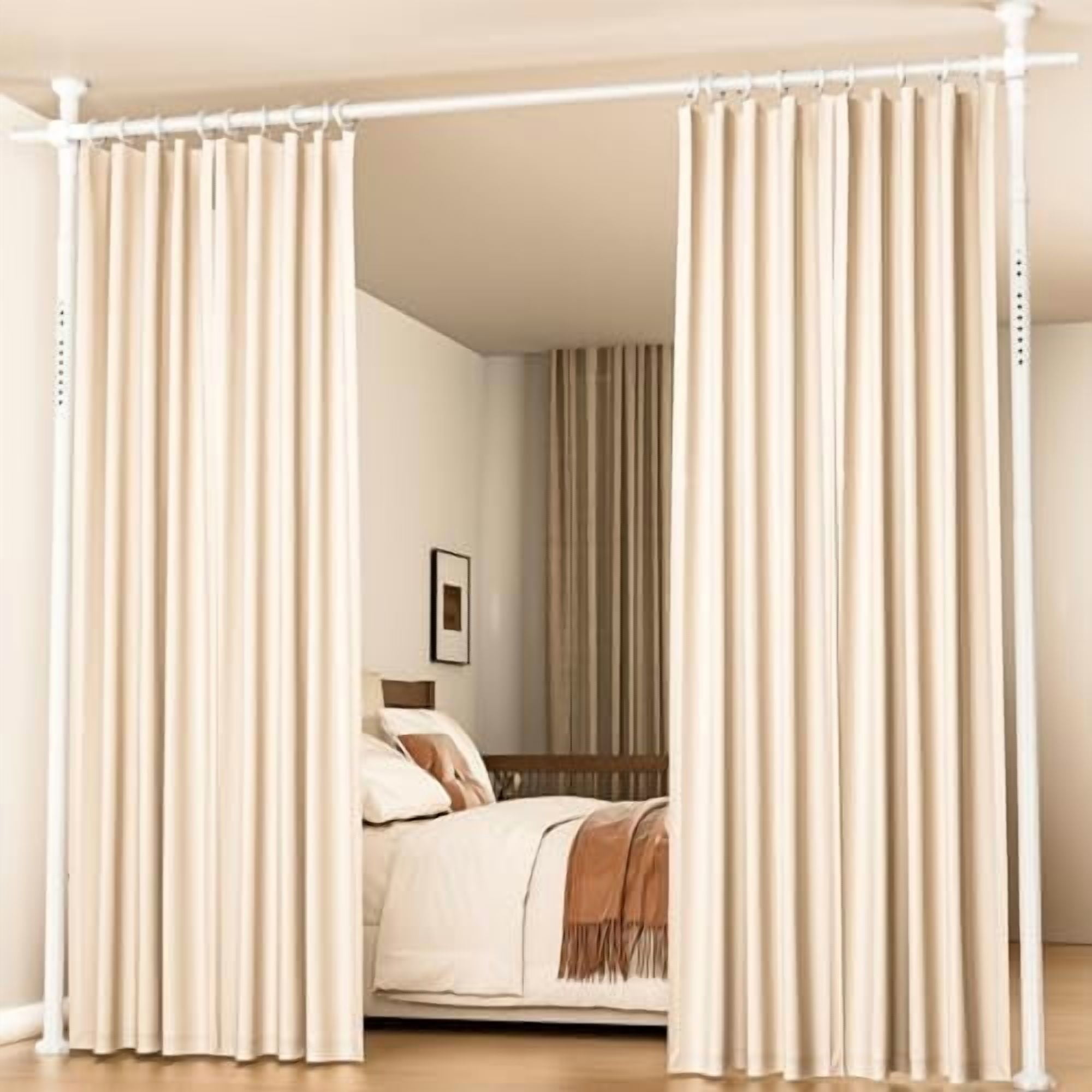Room Divider for Room Separation,4-10ft(H) 28-140inch(W) Adjustable ...