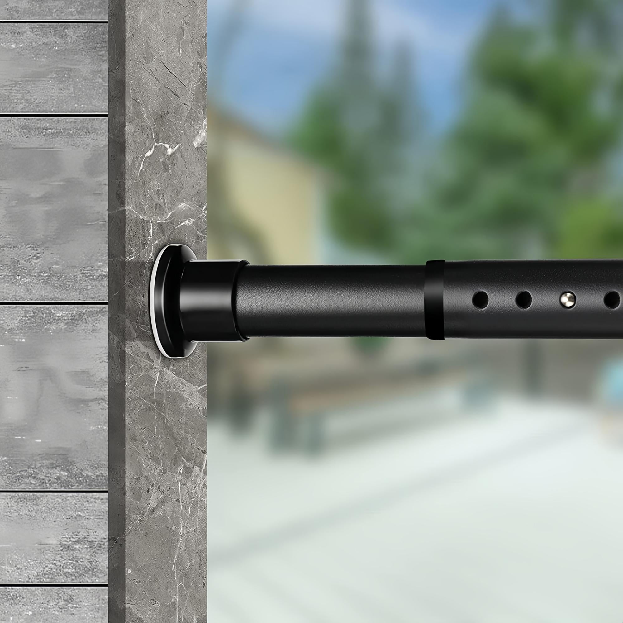 Room Divider Spring Tension Curtain Rod 43 to 141 inches,Adjustable ...