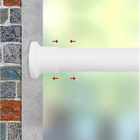 Room Divider Tension Curtain Rod, Tension Shower Curtain Rods, Premium ...