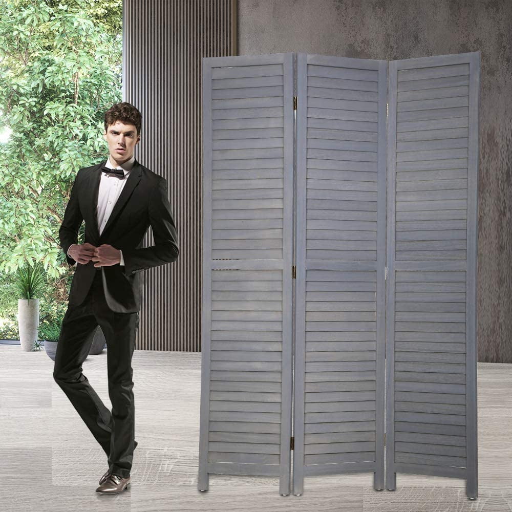 Room Dividers and Folding Privacy Screens, 3 Panel 69 Inch Tall ...