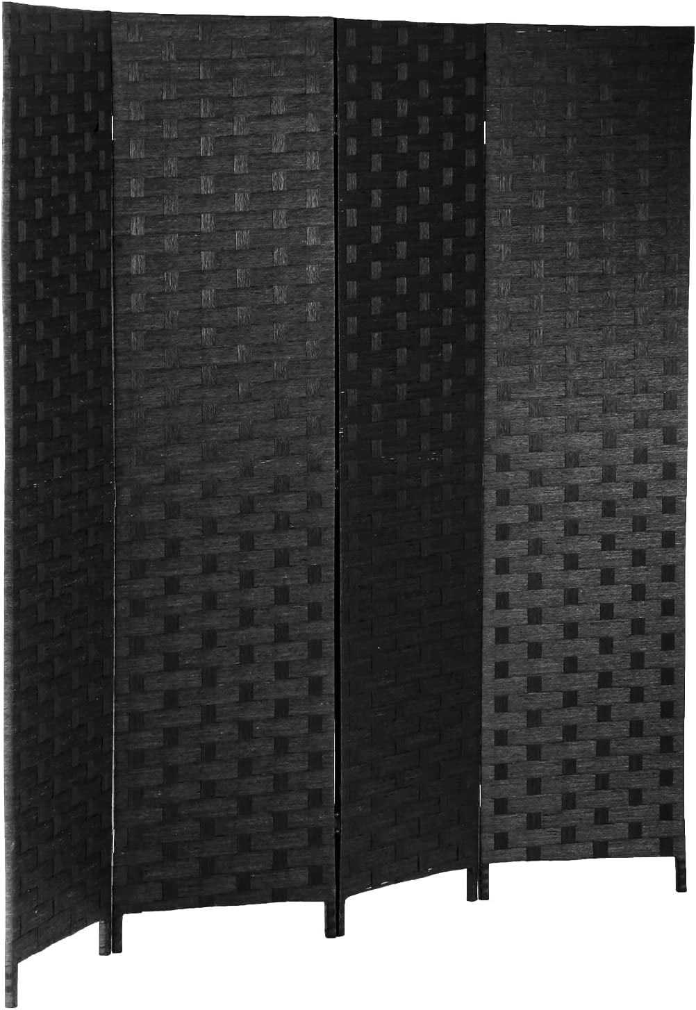 Room Dividers and Folding Privacy Screens 4 Panel 6 ft Foldable ...