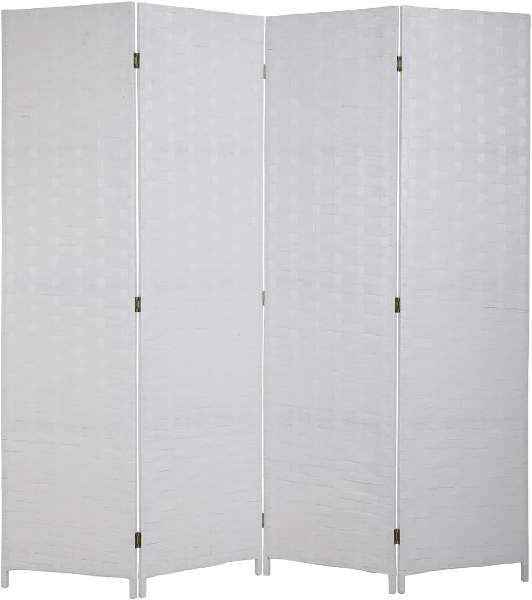 Room Dividers and Folding Privacy Screens 4 Panel 6 ft Foldable ...