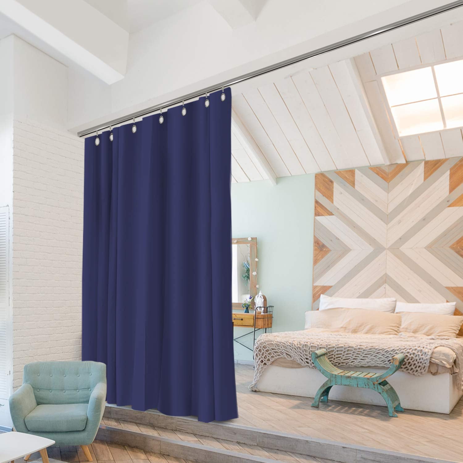 Room/Dividers/Now Ceiling Track Room Divider Kit -Harbor Blue - Walmart.com