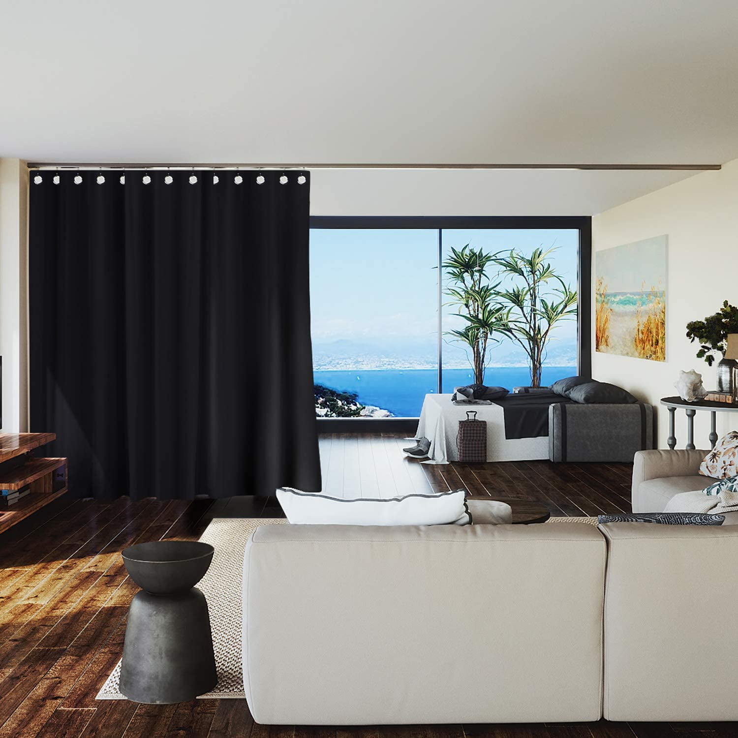 Room/Dividers/Now Premium Room Divider Curtain, 8ft Tall x 15ft Wide ...