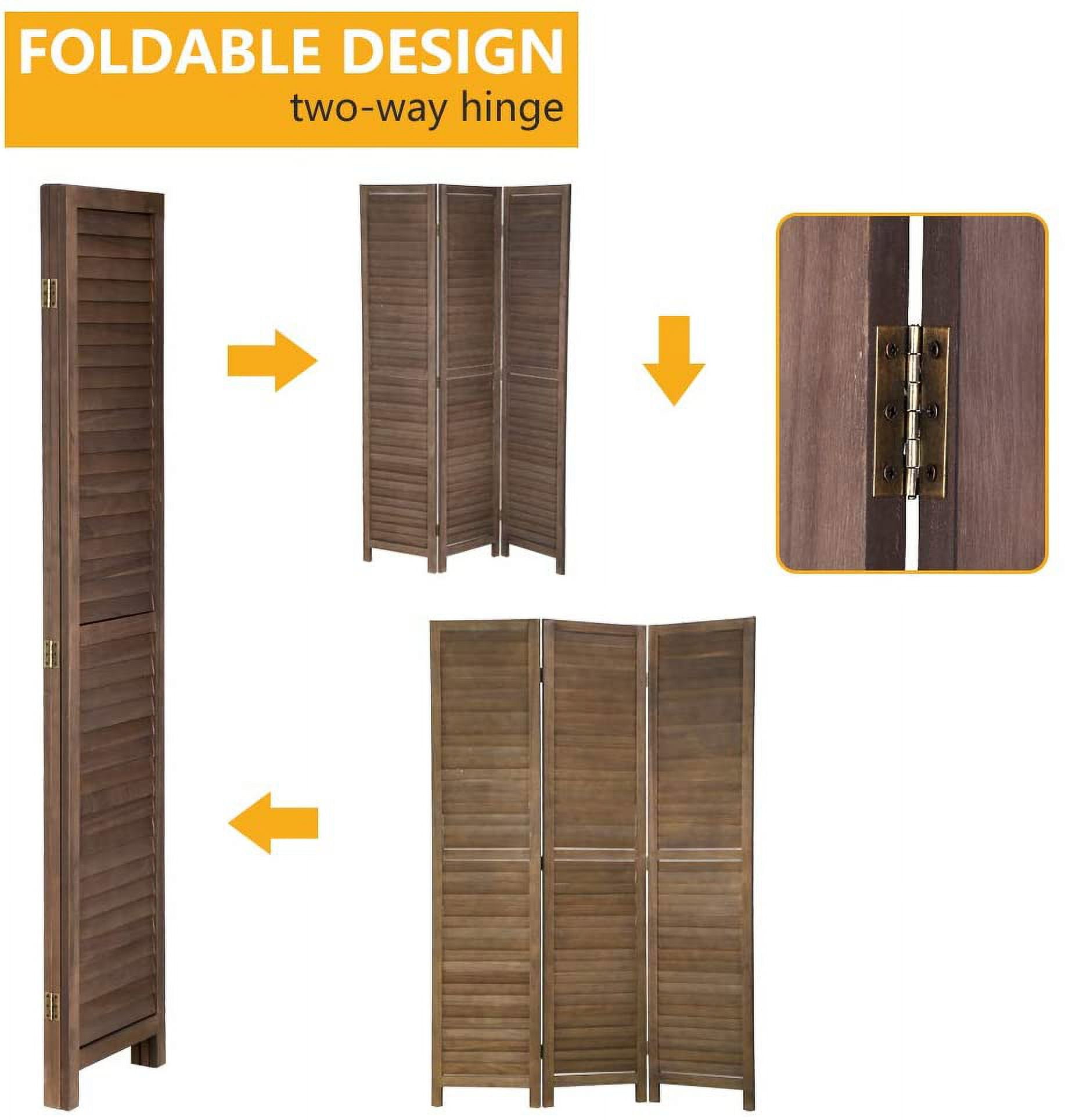 Room Dividers and S Privacy Screens, 3 Panel 69 Inch Tall Portable Room ...