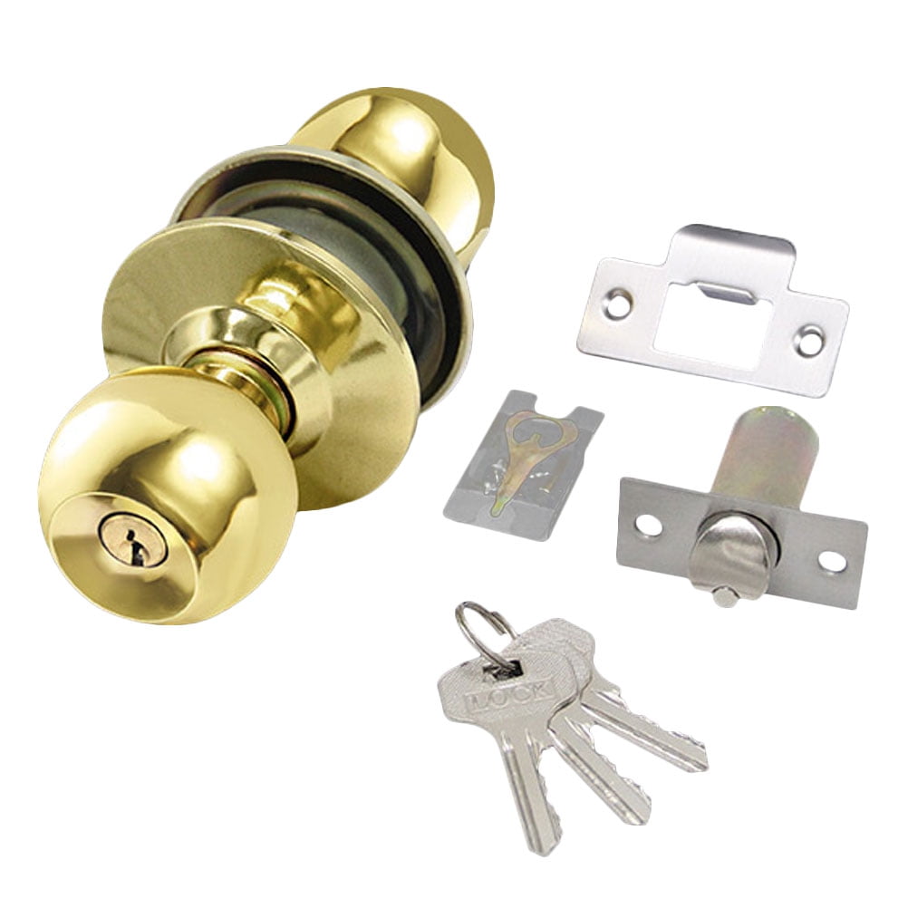 Room Door Lock, 1 Set of Spherical Lock Door Lock Professional Knob ...