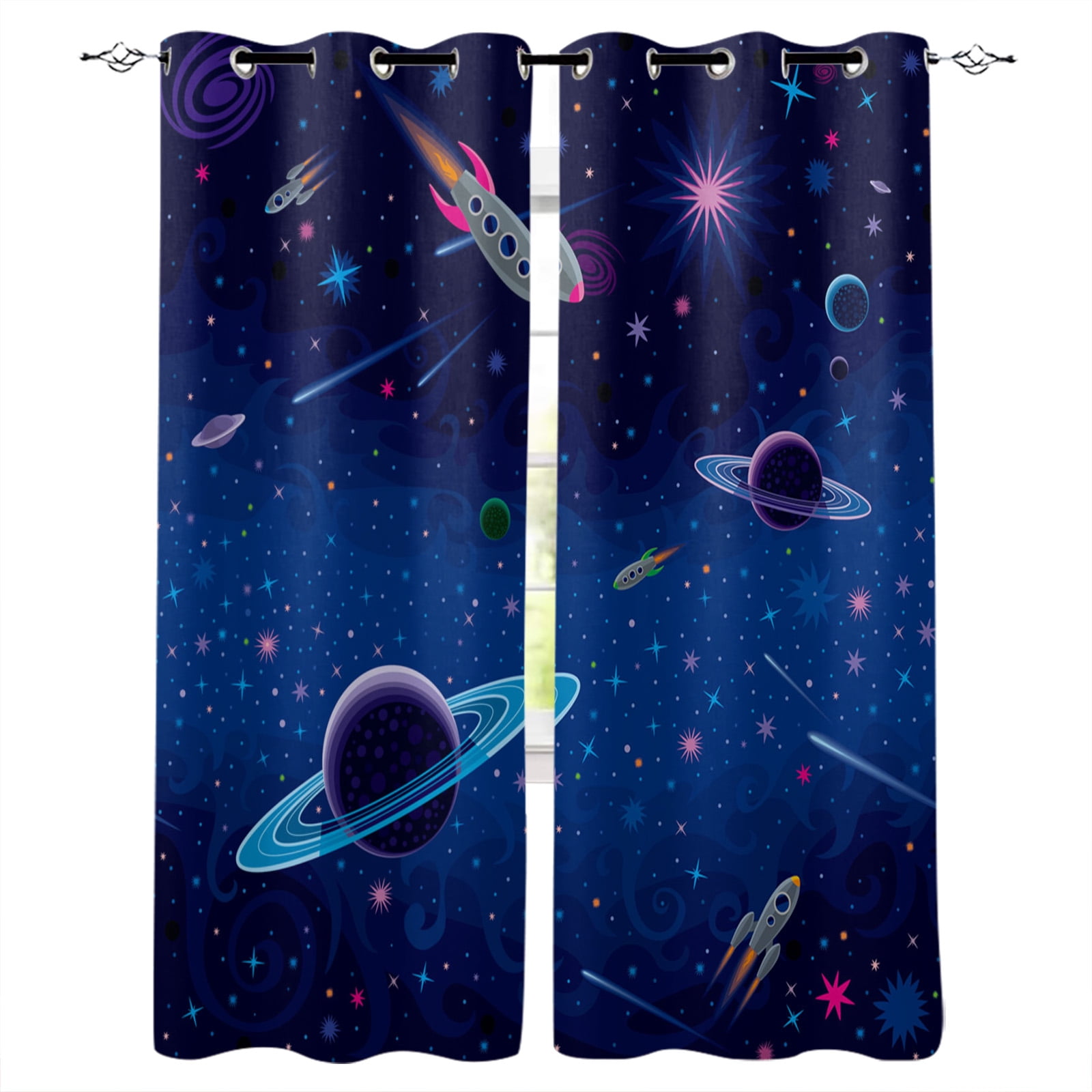 Room Kids Room Living Window Large Curtains Room Valance Curtains ...