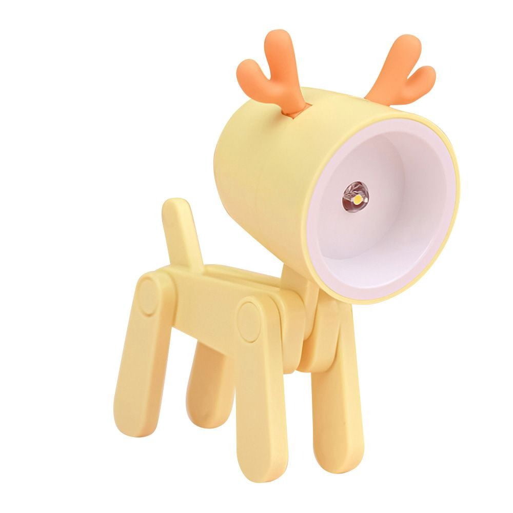 Room Portable Adjustable Folding LED Night Lights Cartoon Desk Lamp ...