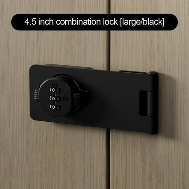 Room Sliding Door Security Combination Lock Bolt Latch for Drawer File ...