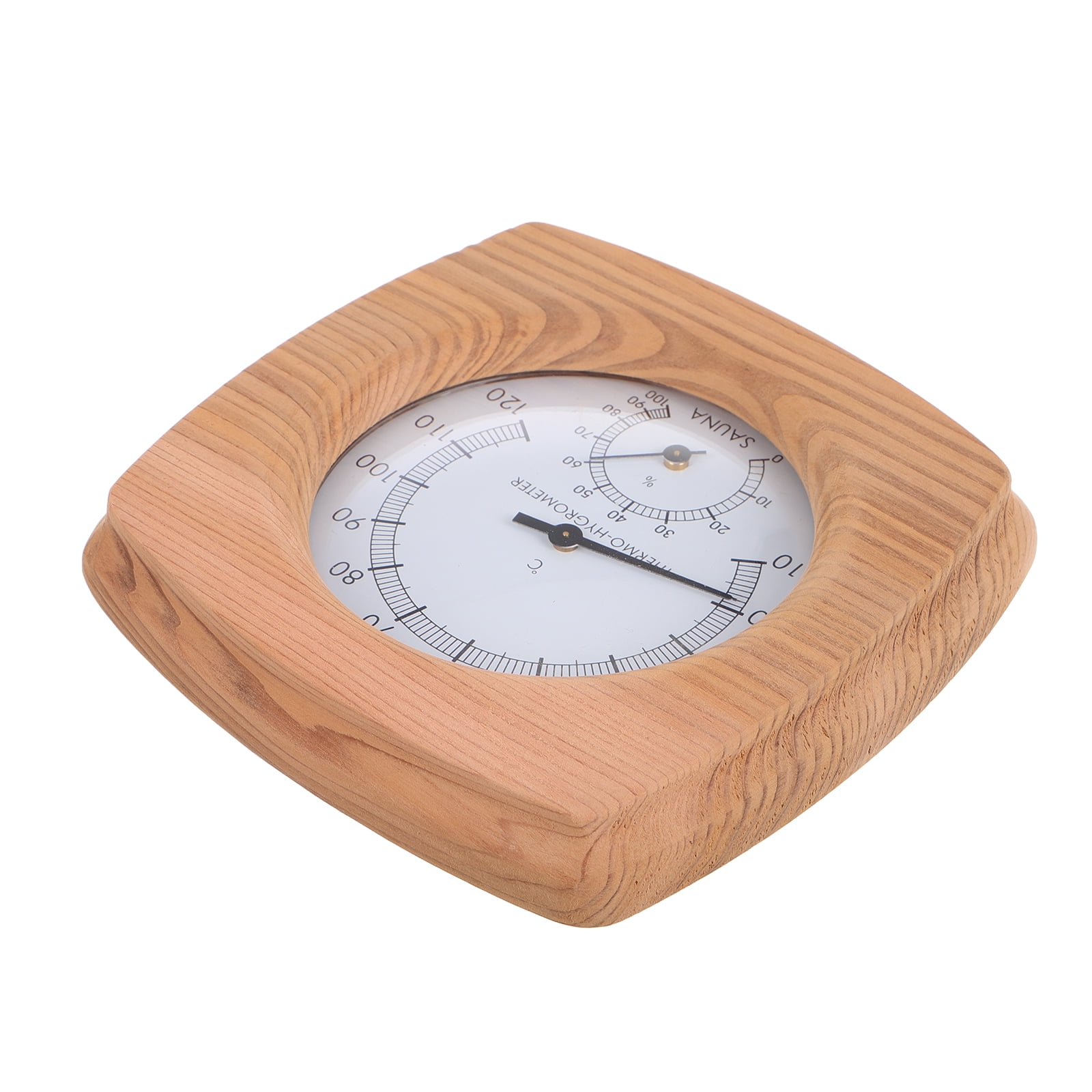 Room Thermometer Indoor Hygrometer Dry Steam Humidity Light Brown ...