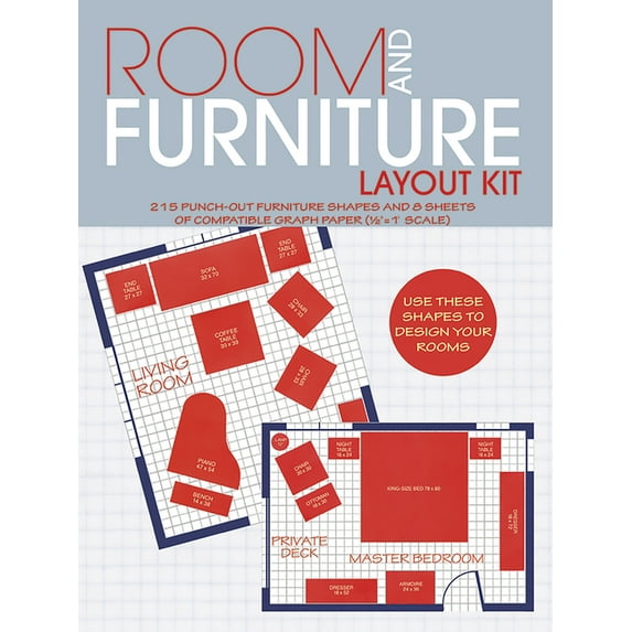 From Stencils and Notepaper to Flowers a Room and Furniture Layout Kit ...