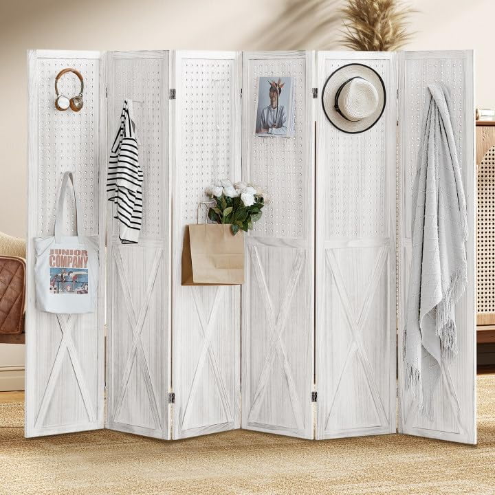 Room divider wall with shelves, wood room dividers and folding privacy ...