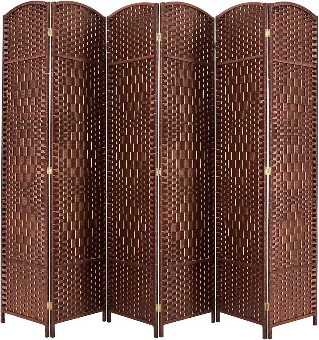 Room dividers 6 ft Folding Privacy Screen, Tall Extra Wide Partition ...