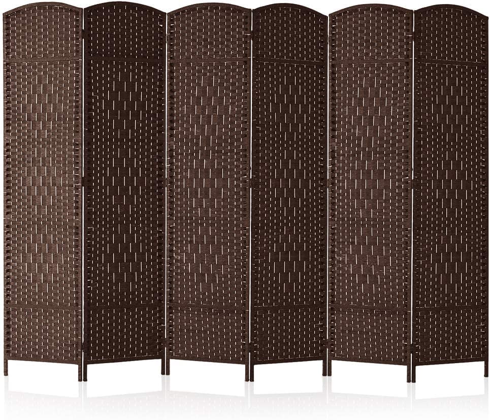 Room dividers 6 ft. Tall-20 Wide Freestanding Privacy Screen with ...