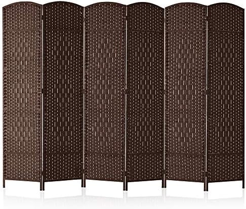 Room dividers 6 ft. Tall-20 Wide Freestanding Privacy Screen with ...