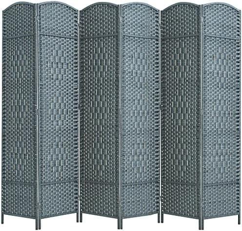 Room dividers 6 ft. Tall-20 Wide Freestanding Privacy Screen with ...