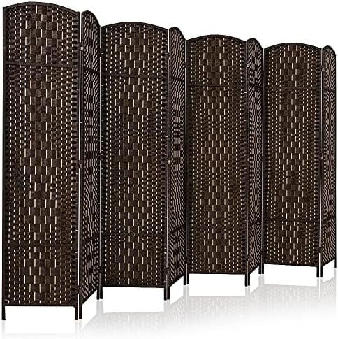 Room dividers 6 ft. Tall , Extra Wide Freestanding Privacy Screen with ...