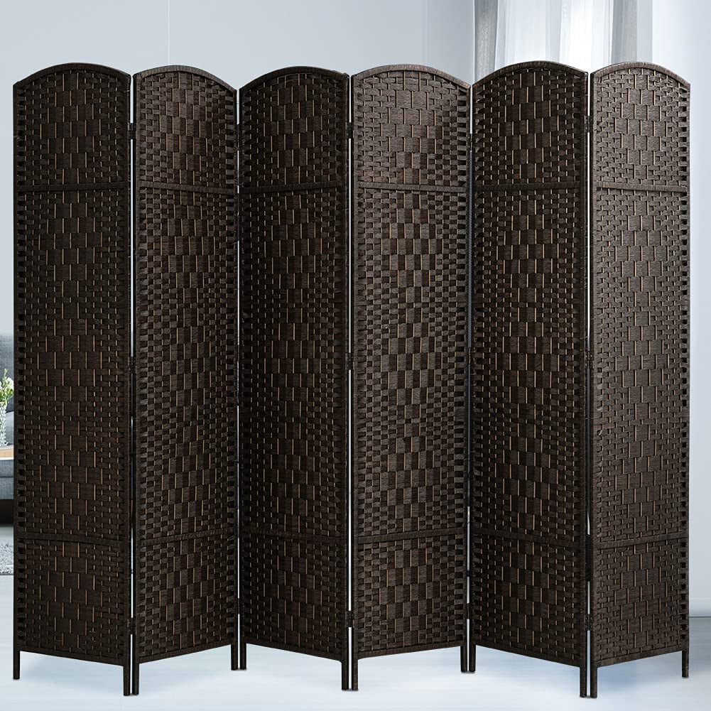 Room dividers 6 ft. Tall, Extra Wide Freestanding Privacy Screen with ...