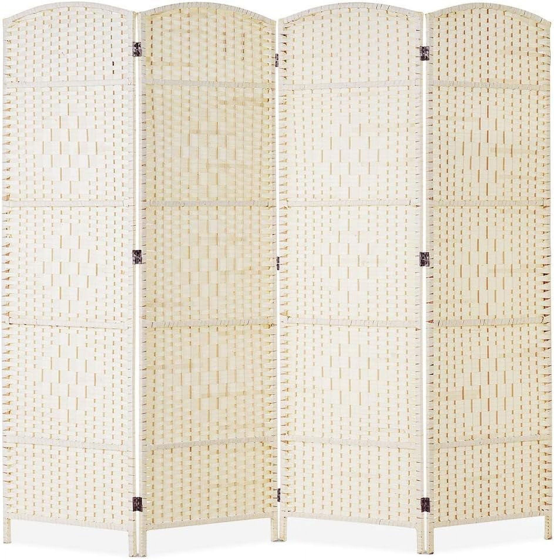 Room dividers 6 ft. Tall Extra Wide Freestanding Privacy Screen with ...