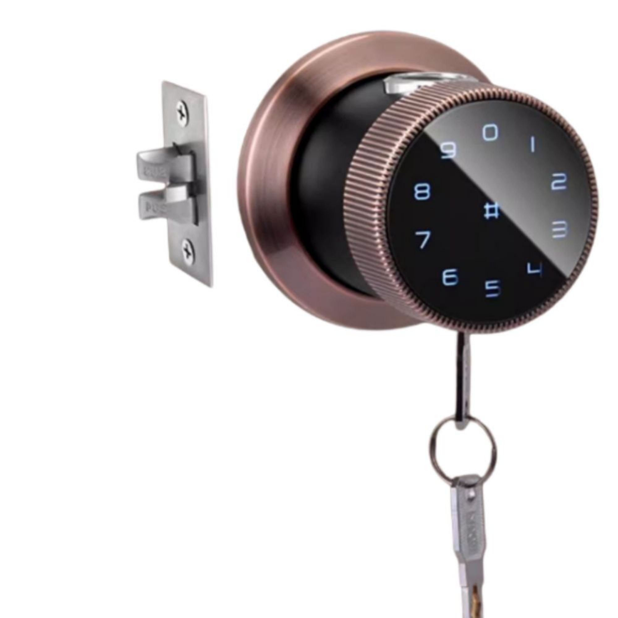 Room door lock Smart fingerprint lock Bedroom door lock Household door ...
