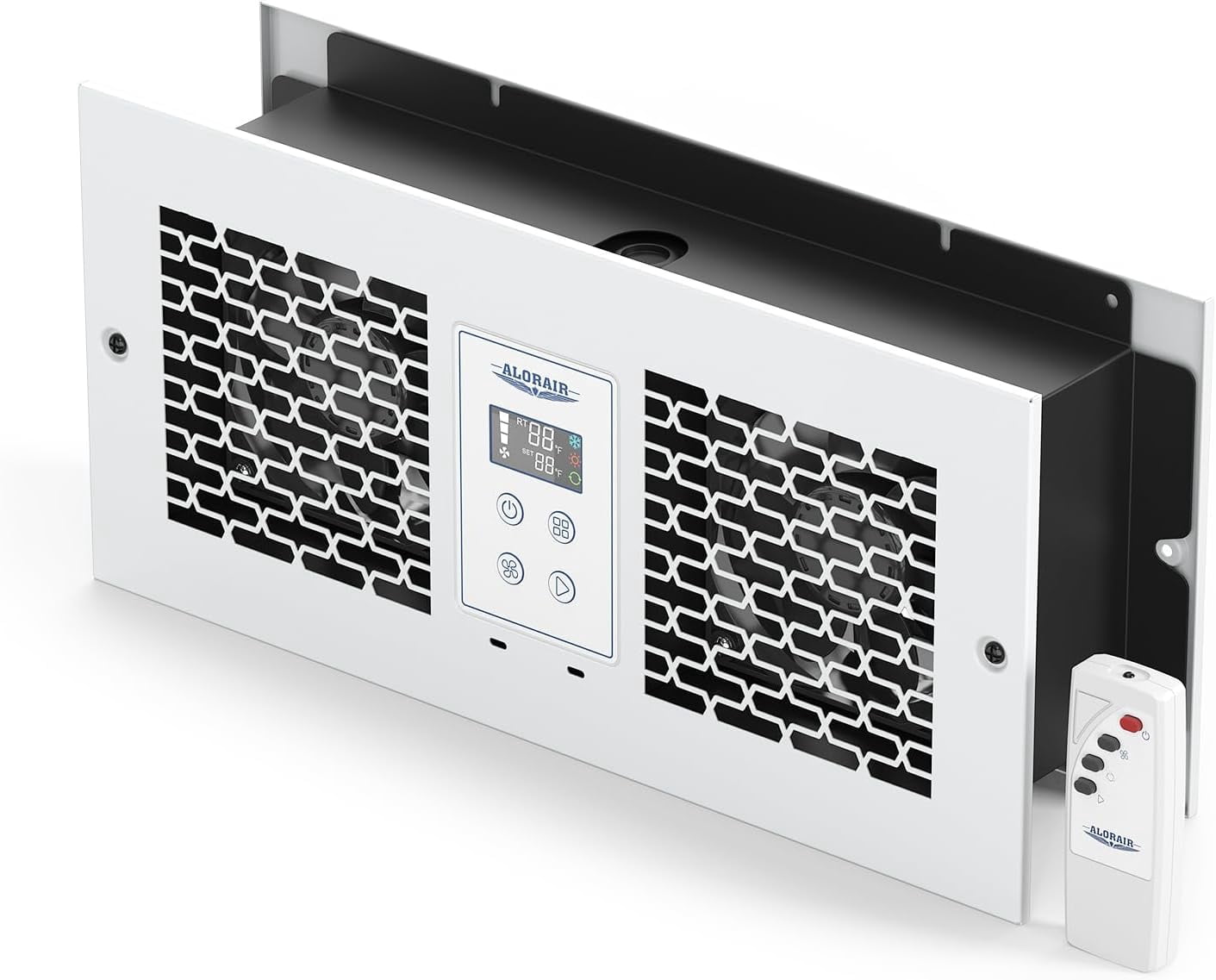 Room to Room Fan with Remote Control, Through Wall Ventilation Fan with ...